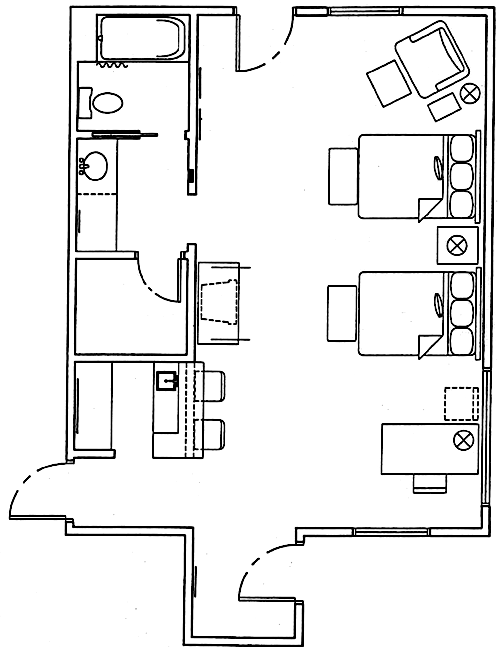Rooms 247,250,253,256,259,262